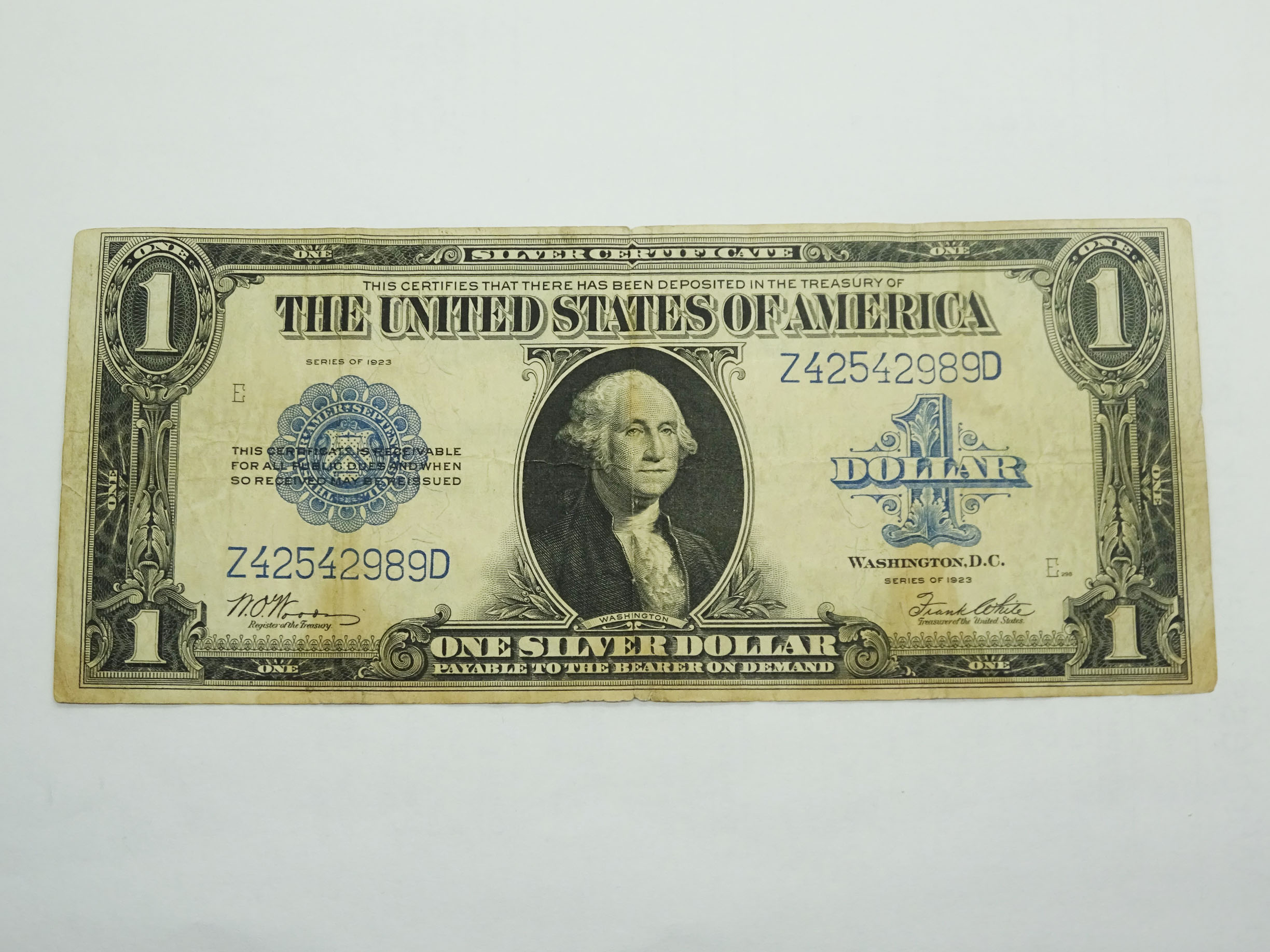 One Dollar Silver Certificate